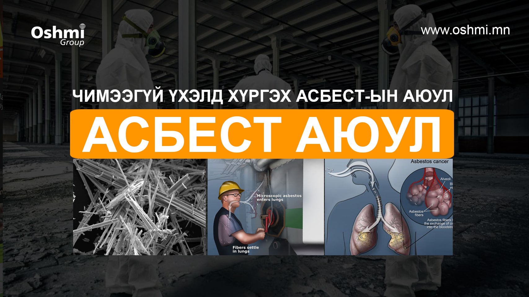 ЧИМЭЭГҮЙ ҮХЭЛД ХҮРГЭХ АСБЕСТ-ын АЮУЛ - Oshmi Group